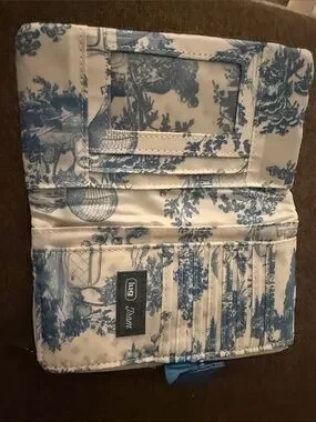 lug | Bags | Lug Blue And White Quilted Wallet | Poshmark